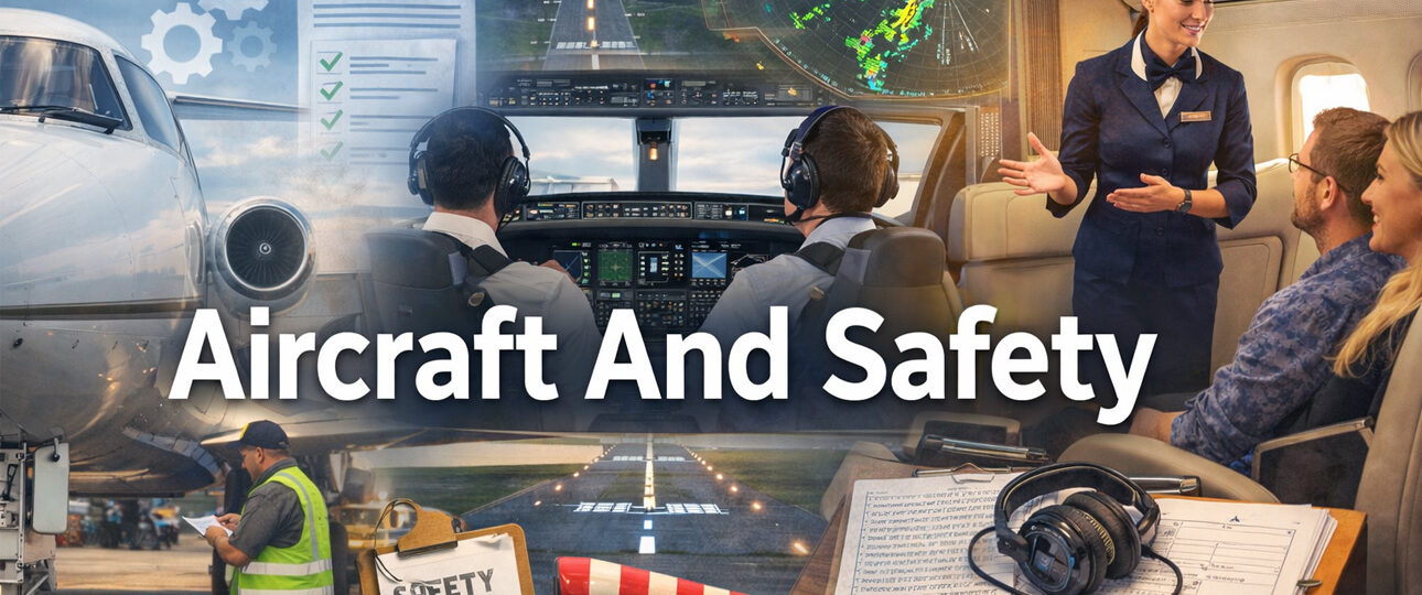 Aircraft And Safety - Fly with Hop On Air